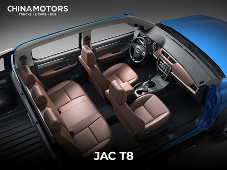 Jac T8 pikap sevuvchilar uchun ajoyib moshin
