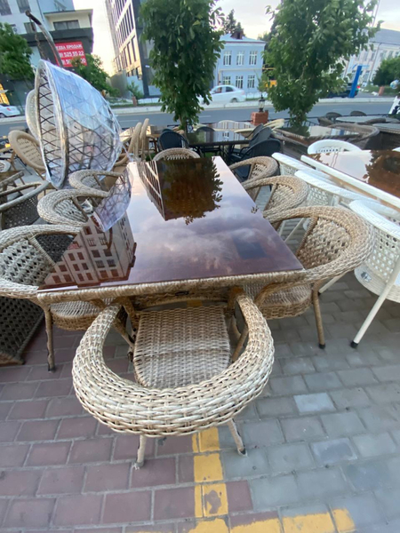 Стол стул 8+1 Deco