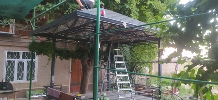 Том ёпамиз. Монтаж крыш.