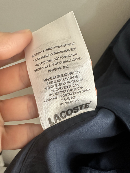 Мужская рубашка Lacoste