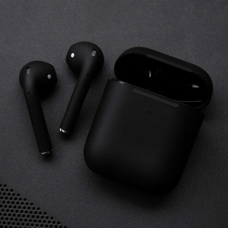 +ДОСТАВКА AirPods 2/2 black matte (qora matoviy) Dubai Lux