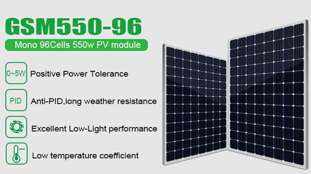 Quyosh panel, Cолнечная панель 550W mono A class sotiladi
