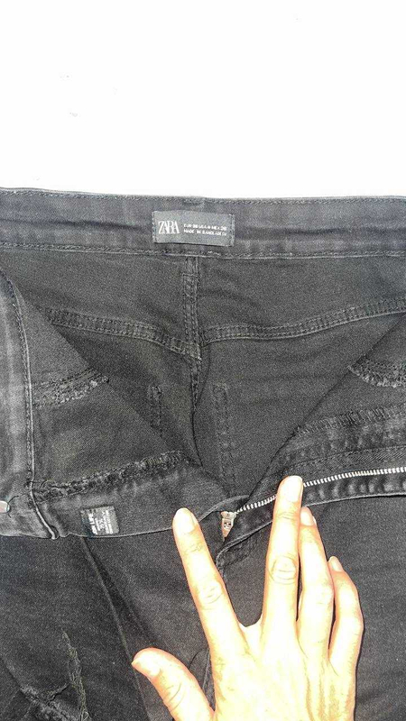 Zara kora jeansi shim