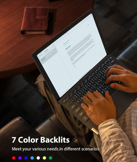 Surface Pro inteck type cover клавиатура Bluetooth  для Pro 4-7+