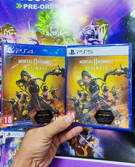 Mortal Kombat 11 Ultimate PS4/PS5 диск