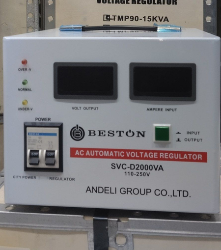 ANDELI BESTON SVC-D 2000va 2-kw Андели стабилизатор stabilizator