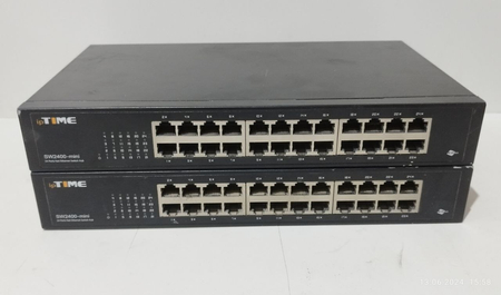Свитч 24port 10/100 в количестве