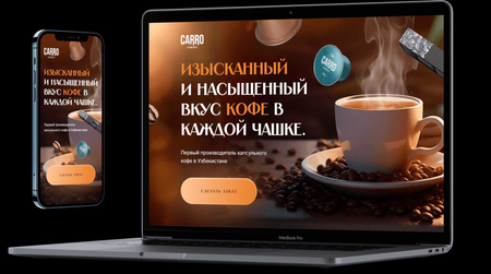 Web Sayt  / Landing Page / Sayt vizitka/ / Tilda (3-kun ichida)