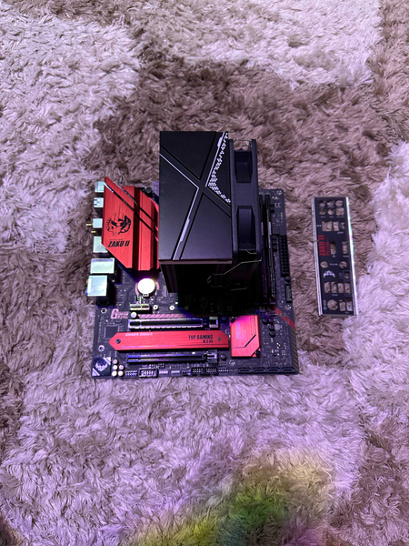 Комплект AM4: Ryzen 5 5600X, ASUS TUF B550M, HyperX Fury DDR4 16GB