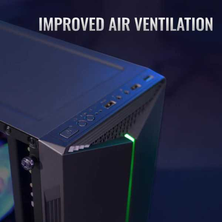 Корпус Кейс для Пк AeroCool Split MID-TOWER RGB