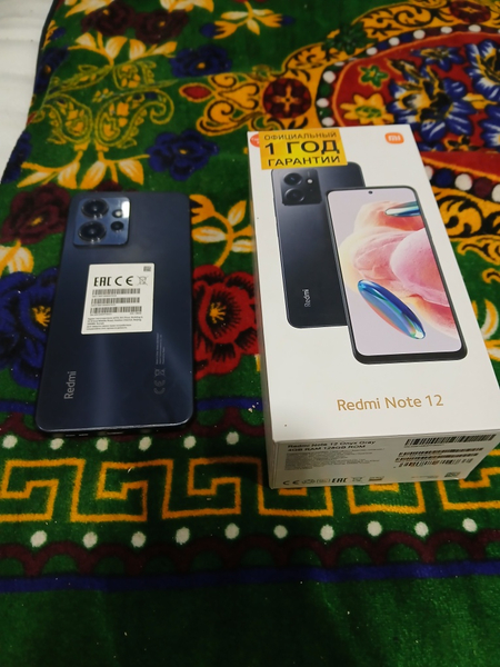 Redmi note 12 xotira 4 /128