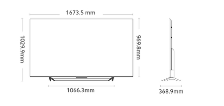 Телевизор Xiaomi 75 QLED-120Hz