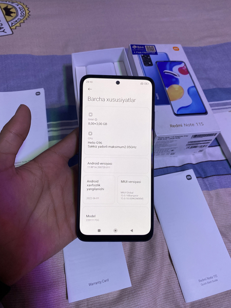 Redmi note 11s 8.128GB
