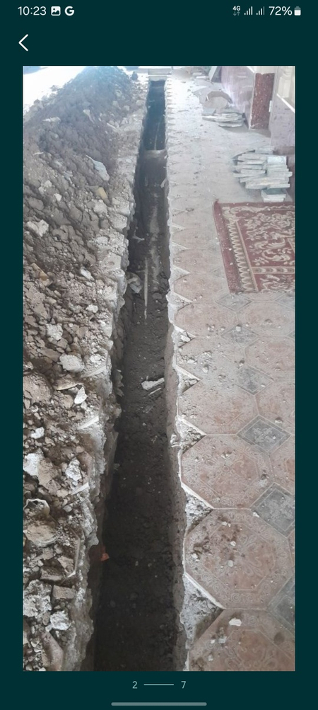 Kanalizatsiya mutaxasis urachi tiranshiya  parvol patlop qazish ishlar