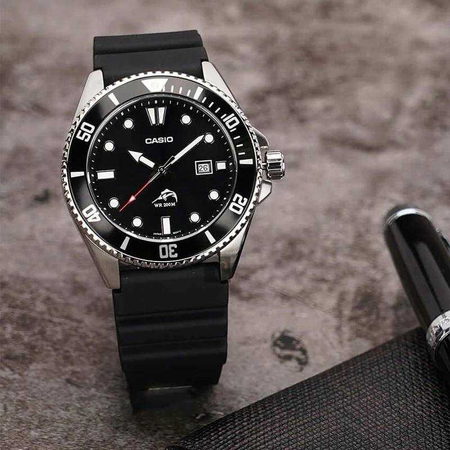 мужские часы Casio Duro Black