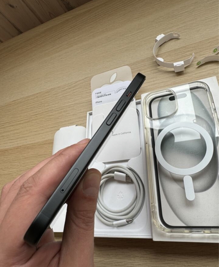 Obmen  IPhone 15 128g barey 100% ideallll