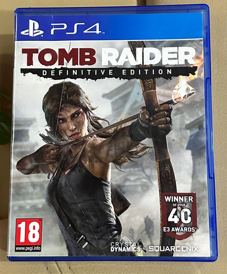 Игра на пс4 Tomb Rider