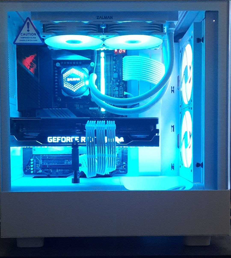 Игровой компьютер. i7-12700. RTX 3080. Z690. NZXT