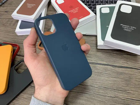 Кожаный Чехол iphone 12, iphone 12 pro, apple leather case