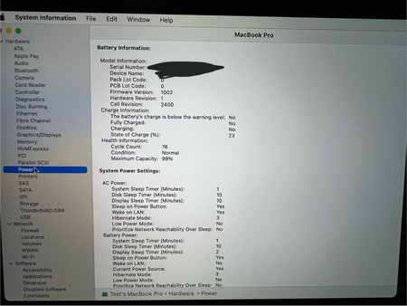 MacBook Pro M1 13 inc