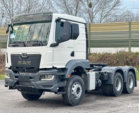 Тягач MAN TGS 33.480 6x4 Maxiton Euro 5 - 90t (2 моста, рессорный)