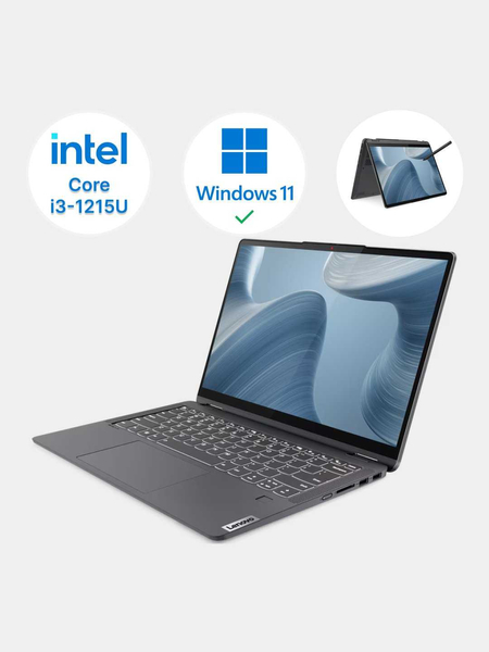 -LENOVO IdeaPad Flex 5 Intel core i3-1215U 8GB DDR4/ 256 GB SSD 14