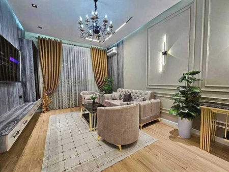01)Aşkabat Parkı, PARKENTSKY yakınında Botkino\\\'da 3 odalı lüks daire