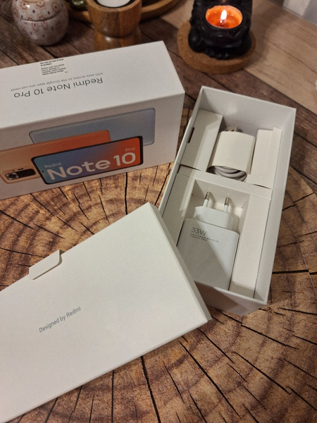 Note 10 Pro в упаковке