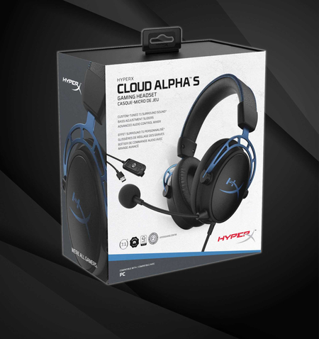 Игровые наушники HyperX Cloud Alpha S