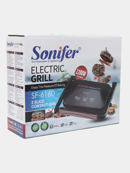 Хит Продаж! Sonifer Тостер Gril Сендвичница Tostr Grilnitsa
