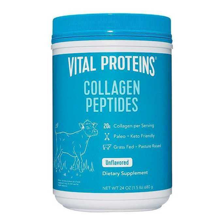 Vital Proteins Collagen peptides,без вкусовых добавок, 680г