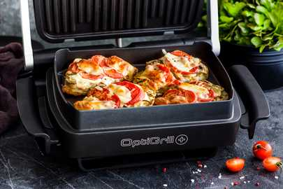 TEFAL Электрогриль  Optigrill+ XL GC724D12 c насадкой для запекания