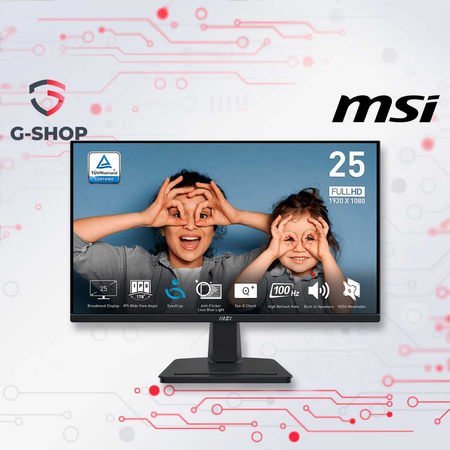 FHD Бизнес монитор Monitor MSI PRO MP251 25