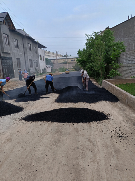 Асфалт ёткизамиз.