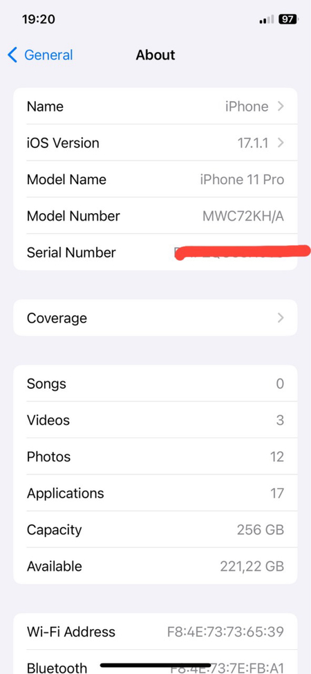 Iphone 11 pro ideal