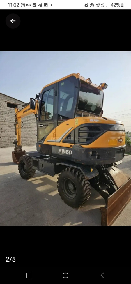 Hunday hw 60  ekskavator 2017