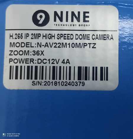 PTZ IP 360° kamera sotiladi