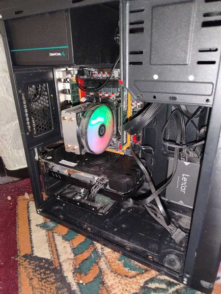 Компьютер. RX 580 8GB/Intel Xeon E5 2630 v2/8ГБ/119GB SSD/465GB HDD