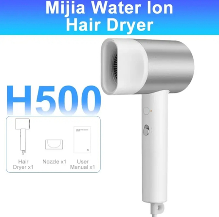 Фен XIAOMI MIJIA H500, 20 м/с 1800 Вт