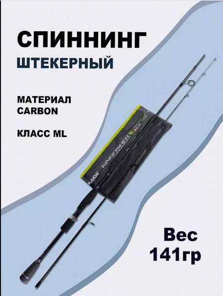 Спиннинг KAIDA 5-20г 2.1 м Новый