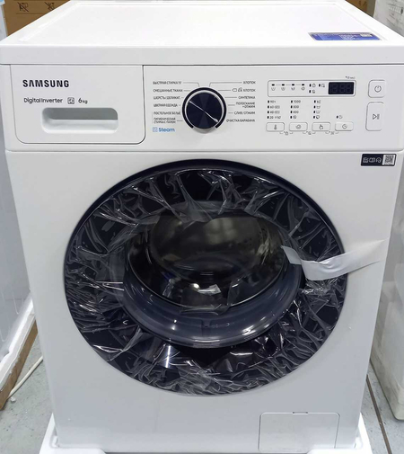 Samsung (6кг) Стиральная машина Inverter Direct Drive Сборка Россия