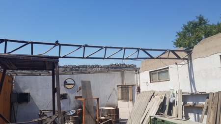 Продаю фермы из металлических уголков 63×63 б/у