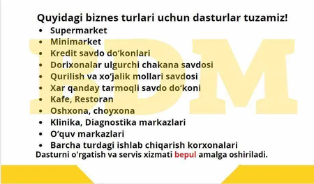 ERP,CRM,KPI,Taxi,Savdo Автоматизация программа,дастур,андроид,ios,sms