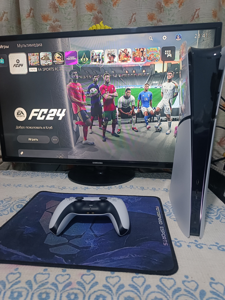 Playstation 5 slim на 1терабайт