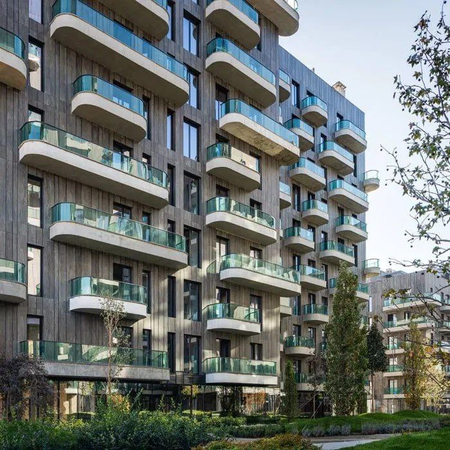 ЖК PARKWOOD Нукусская Госпитальный Рынок Коробка 2-комнатная 78 м2
