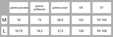 Костюм женский, комплект, рубашка и шорты женские