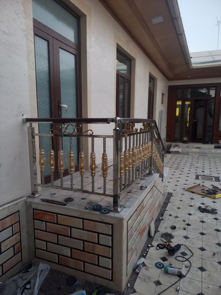 Перила из нержавейки
