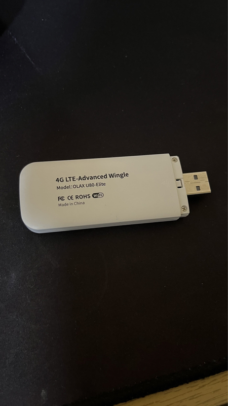 4G модем работает на всё симкарта
