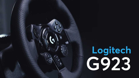 Игровой руль Logitech G923 + shifter + pedals
