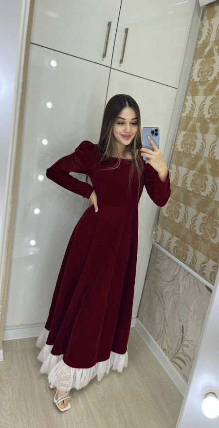 Вечерный куйлак платье